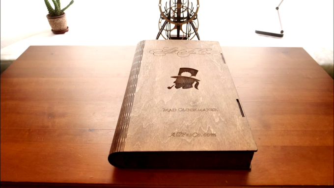 組み立て木製時計『MadClockMaker』