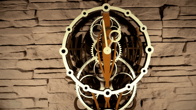 組み立て木製時計『MadClockMaker』