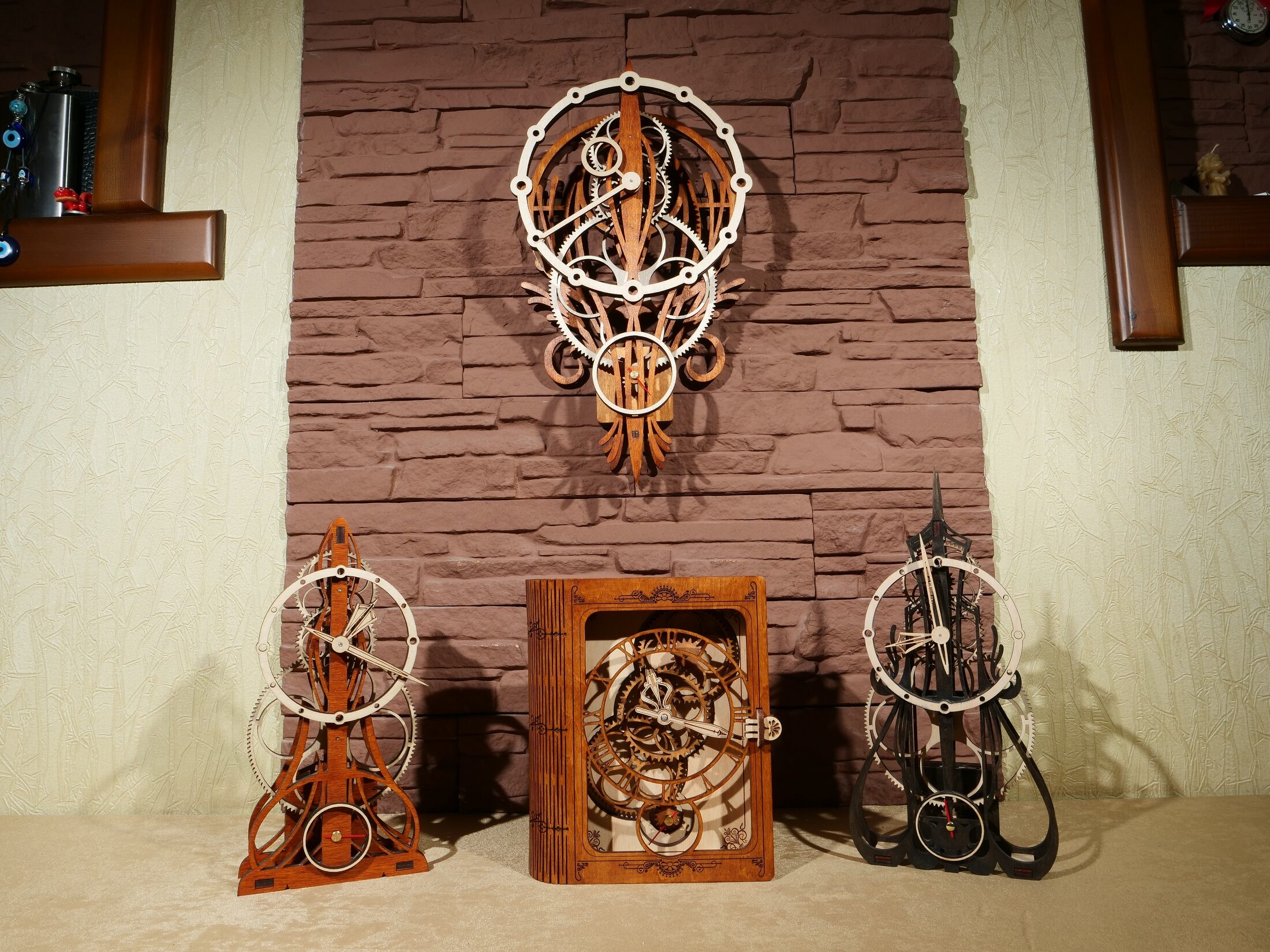 組み立て木製時計『MadClockMaker』